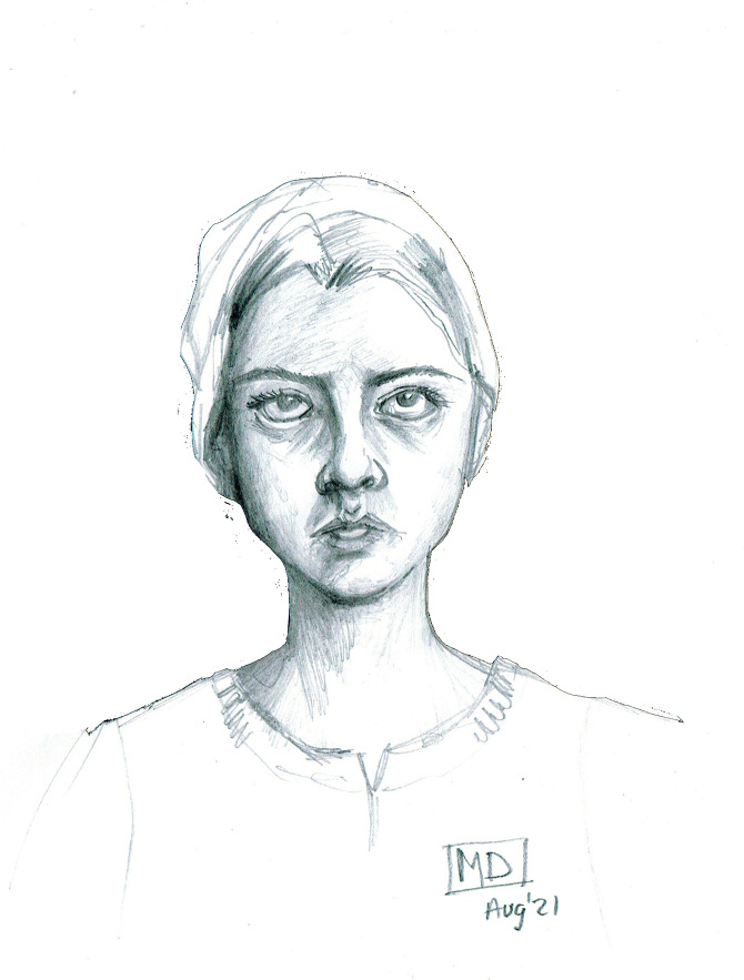 Mary Dunbar Sketches - davidcampbellart