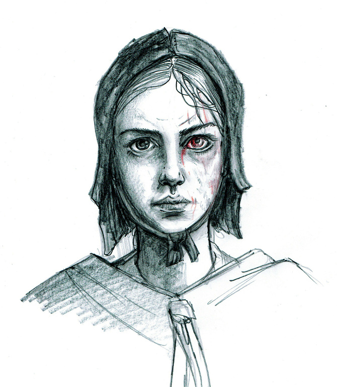 Mary Dunbar Sketches - davidcampbellart