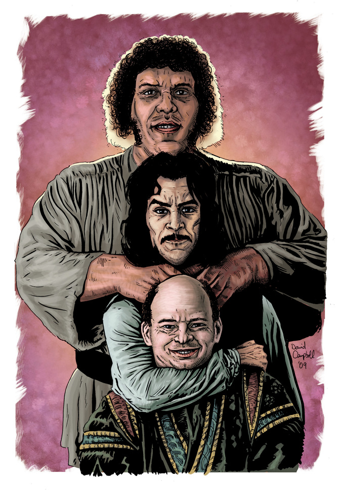Illustration: magazine - Princess Bride - davidcampbellart