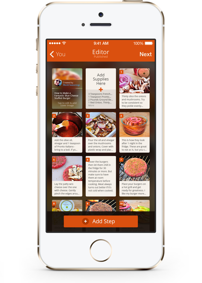 Snapguide iOS 7 Redesign - Edwin Tofslie