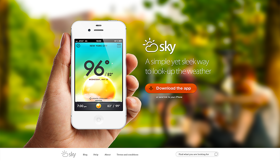 Sky Weather App - WhyDontWeTry