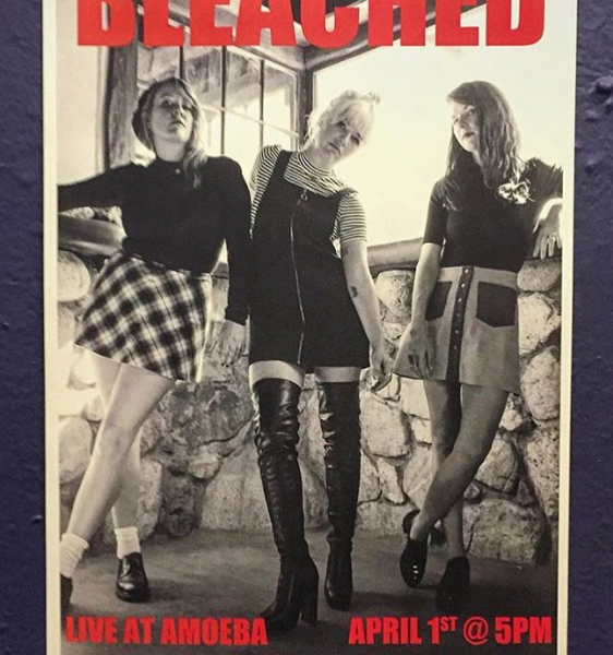 Bleached band cover art & PR - nicole anne robbins