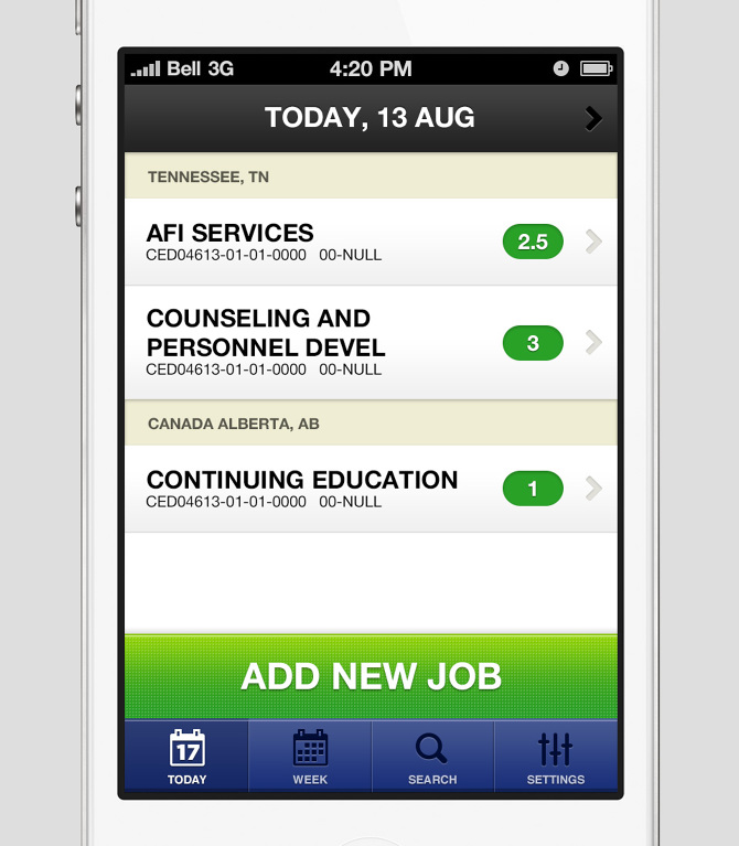 Deloitte App Design - Anton Cakuls / Designer