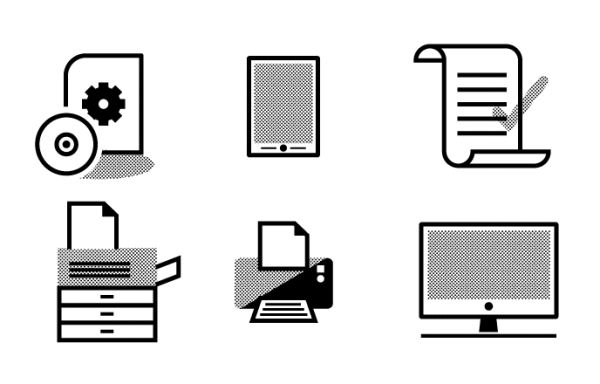 Vintage Tech Iconography - Shawn Hileman