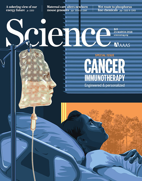 Cancer Immunotherapy Cover - Daniel Hertzberg Illustration
