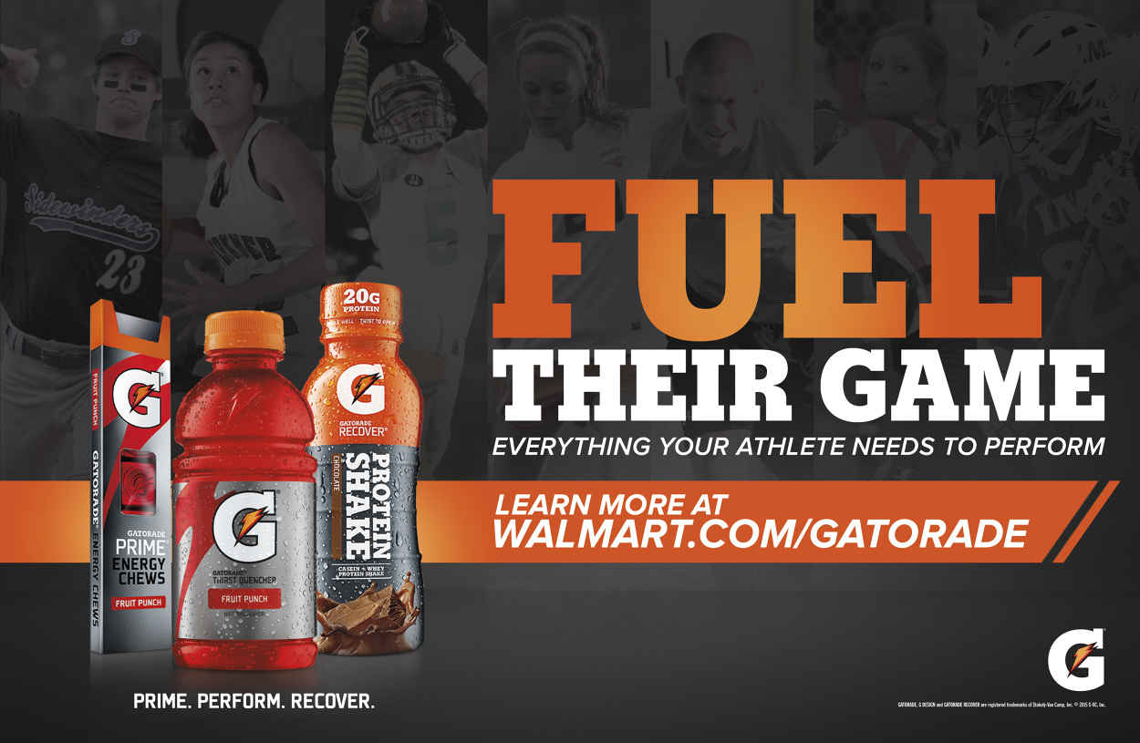 Gatorade Fuel Their Game - Chris Battle Design