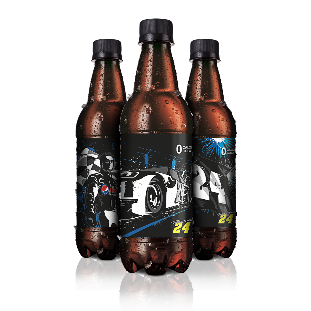 Pepsi Max 24 Racing LTO Bottle - Chris Battle Design