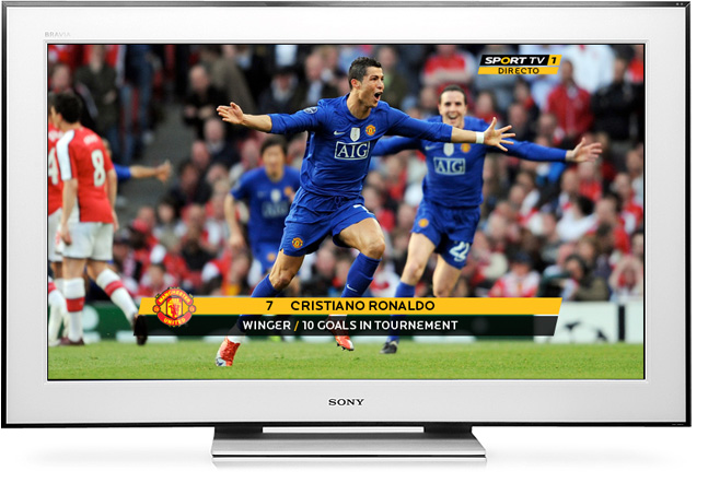 Sport TV rebrand - Paulo Garcia — Design/Direction