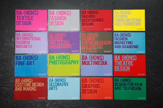 NTU Art & Design Course Information - Andrew Townsend