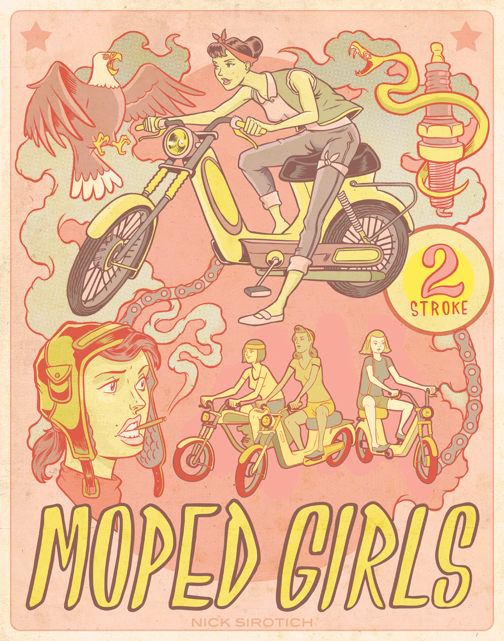 Moped Art - NickSirotich