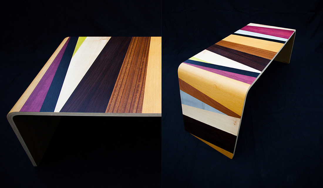 Patchwood tables - Wooded