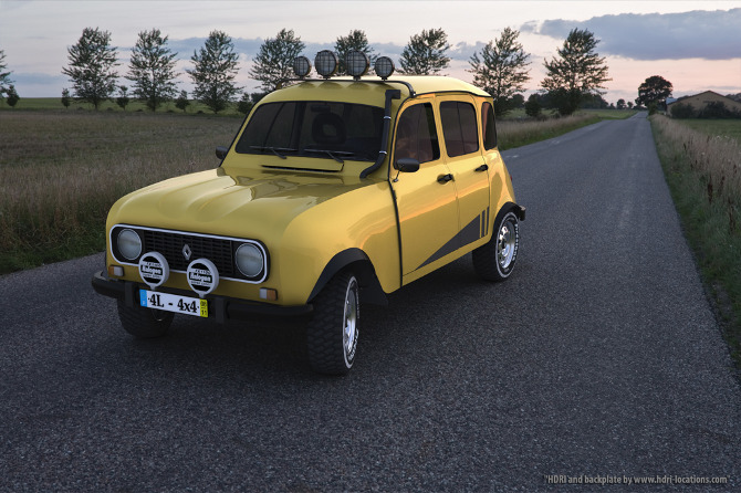 4L 4x4 custom - NunoSantos3d