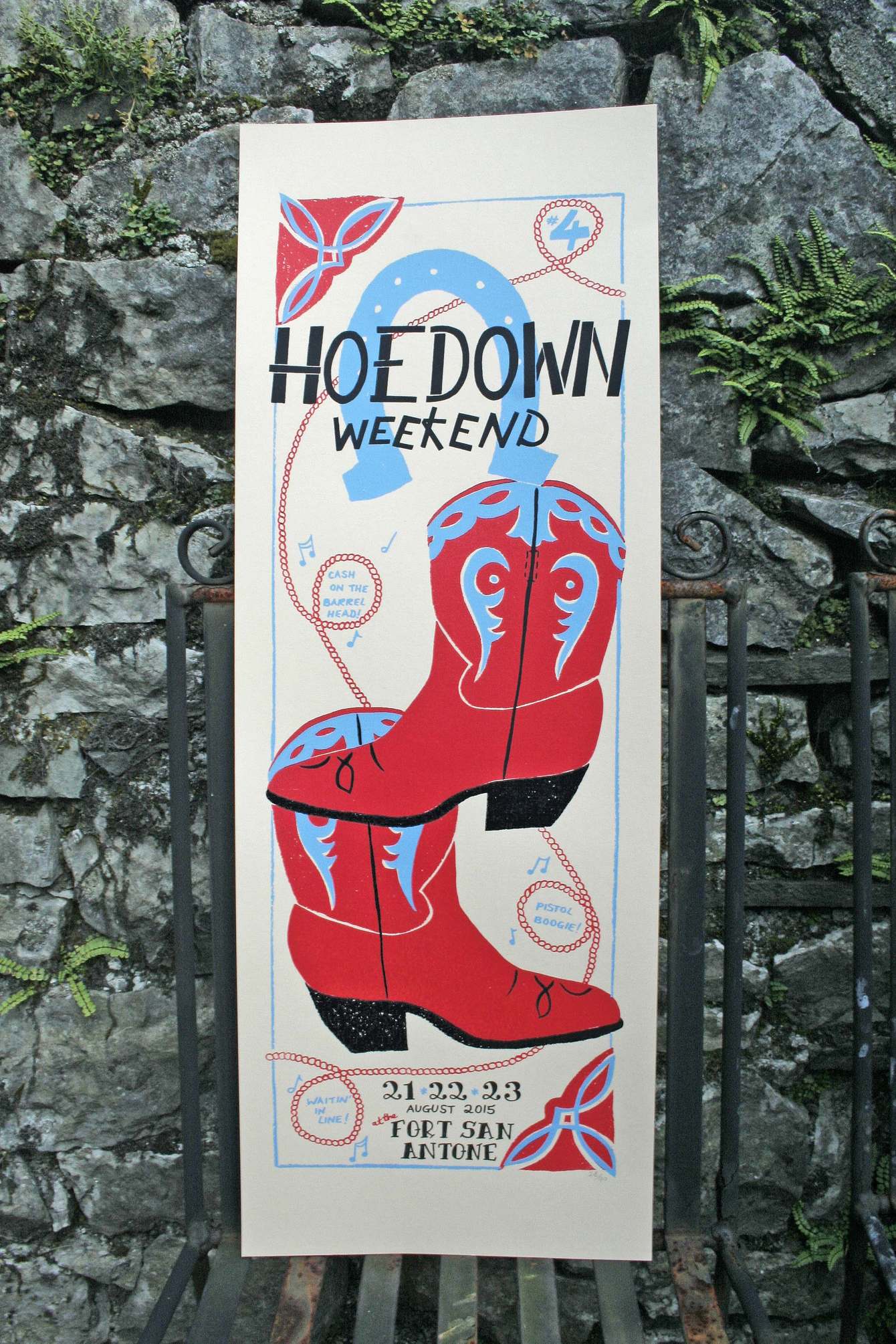 Hoedown poster - memo
