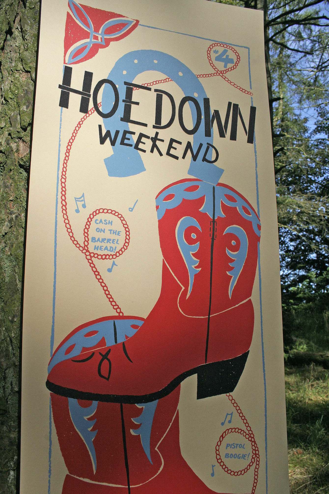 Hoedown poster - memo