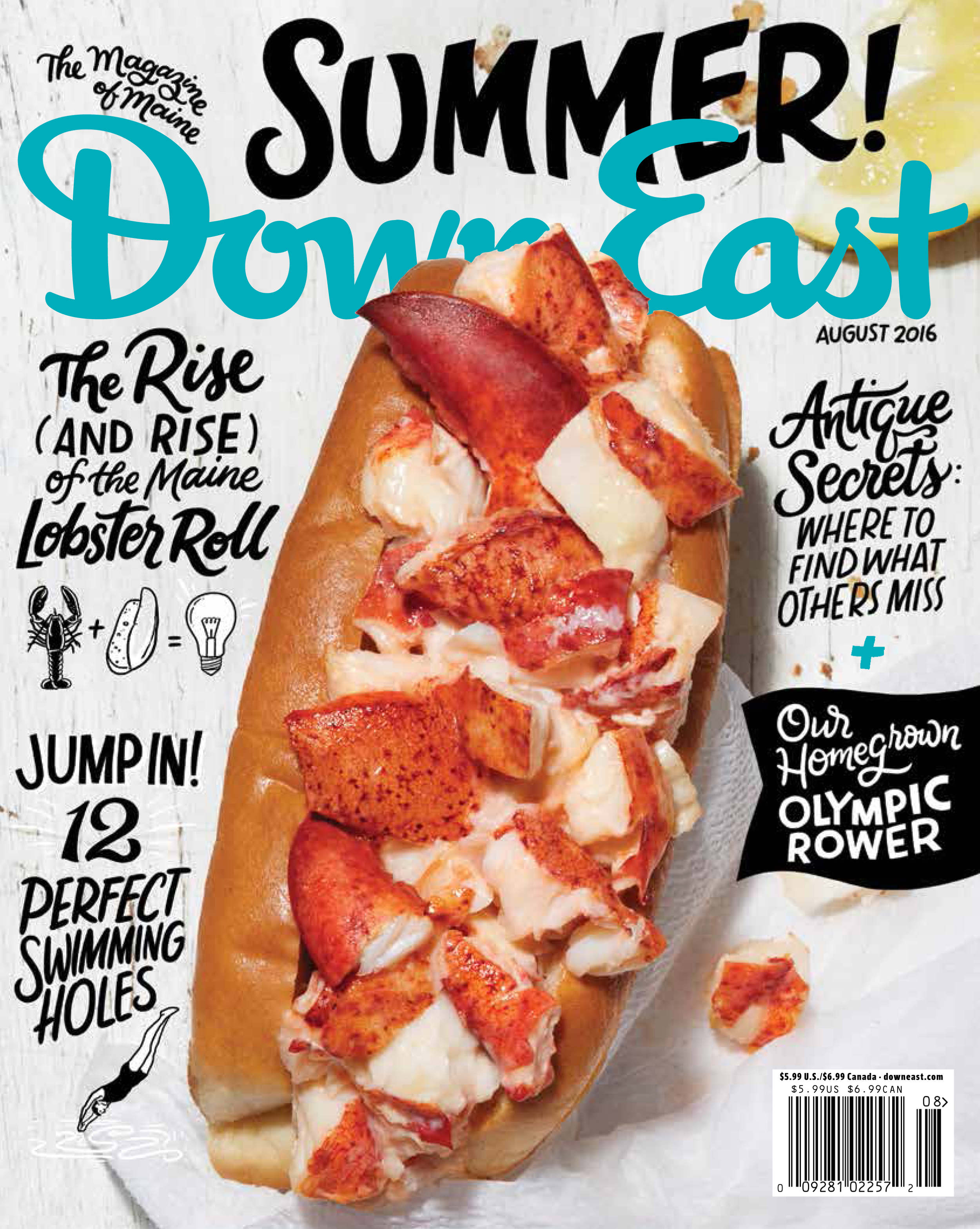 Down East Magazine - Angela Southern - Lettering Artist