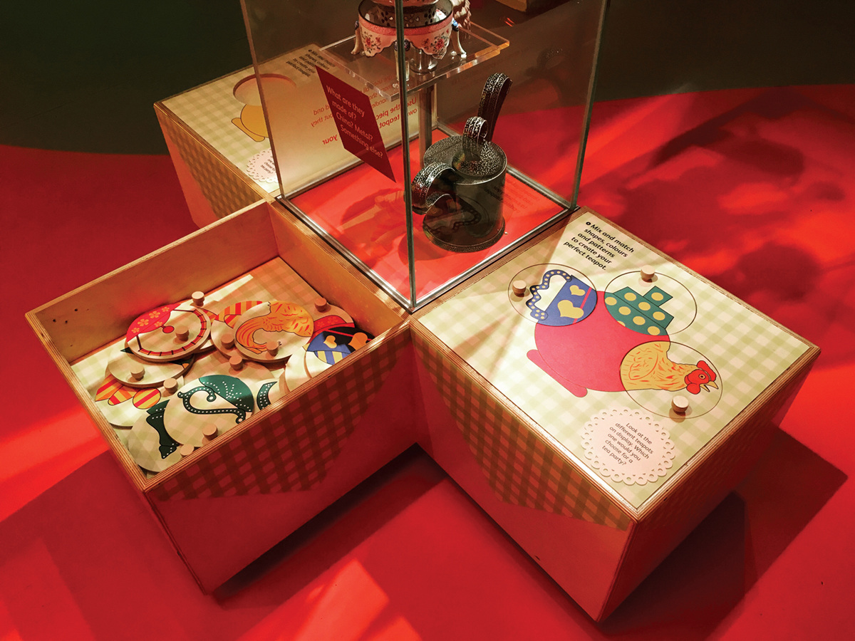 Kids Teapot Peg Puzzle Interactive - Tea & Type