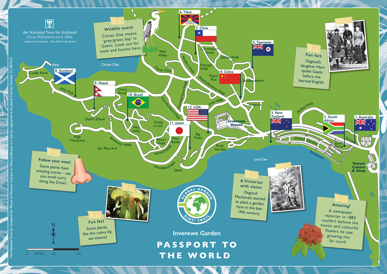 Inverewe Kid's Trail - Tea & Type