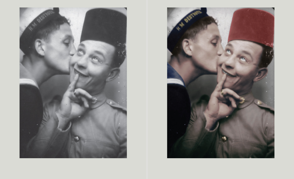 WWII Photo Booth Collection (1942) - Colouring Unit