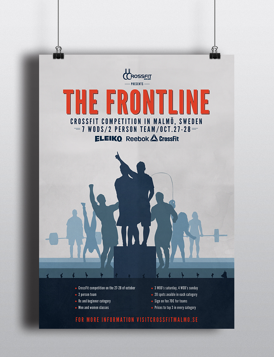 Frontline Poster - Johan Gustavsson