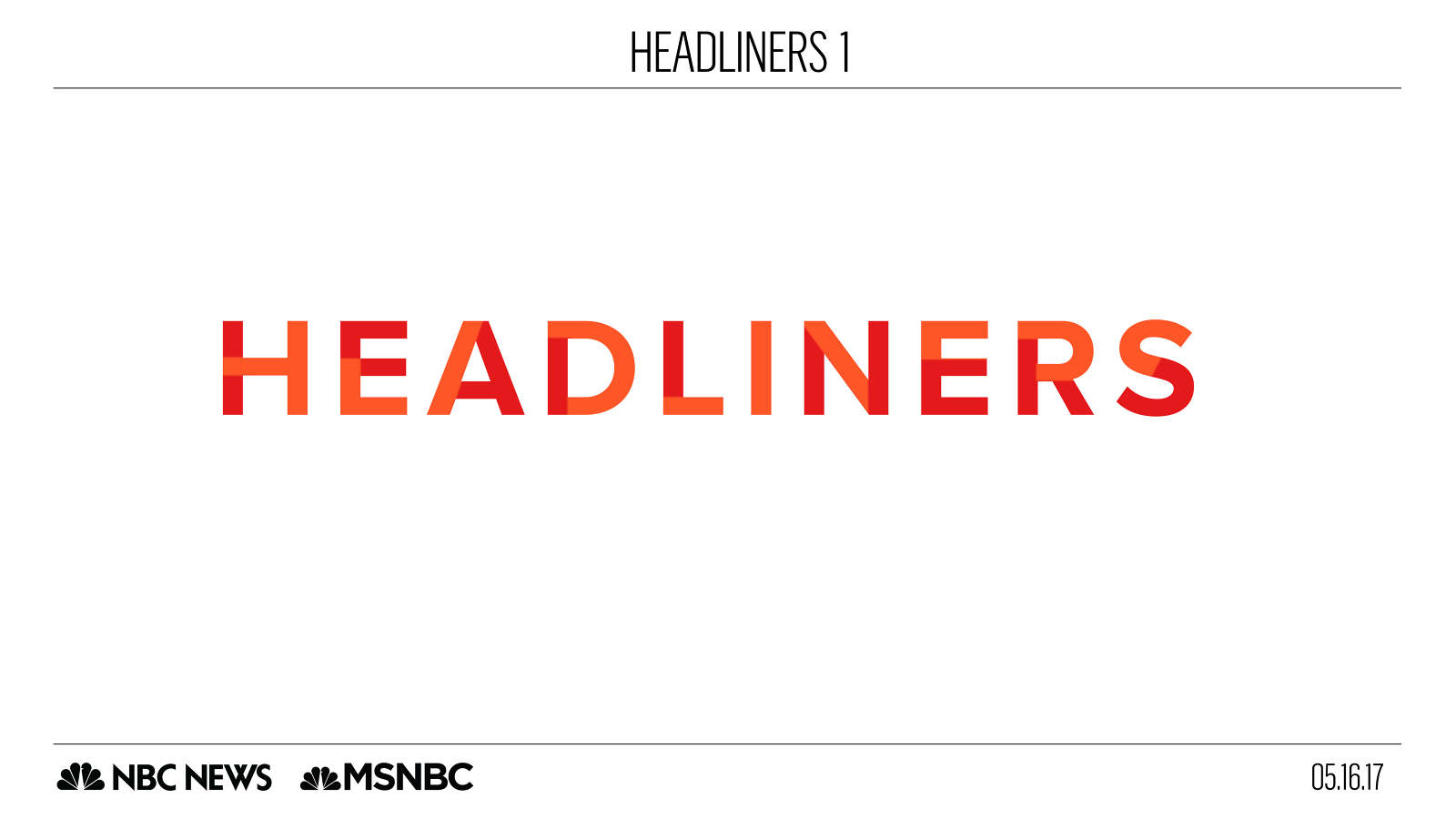 Headliners - Pitch, MSNBC Special Programming - LauraZito.com