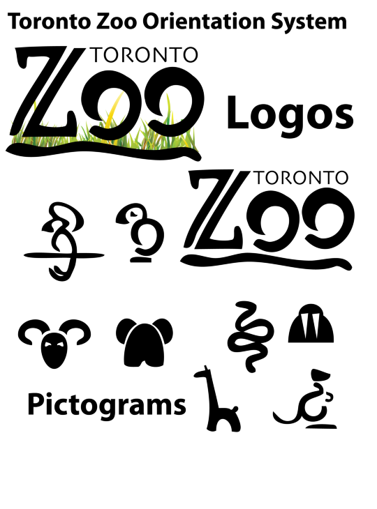 Toronto Zoo Identity - Design by Jason Mazariegos