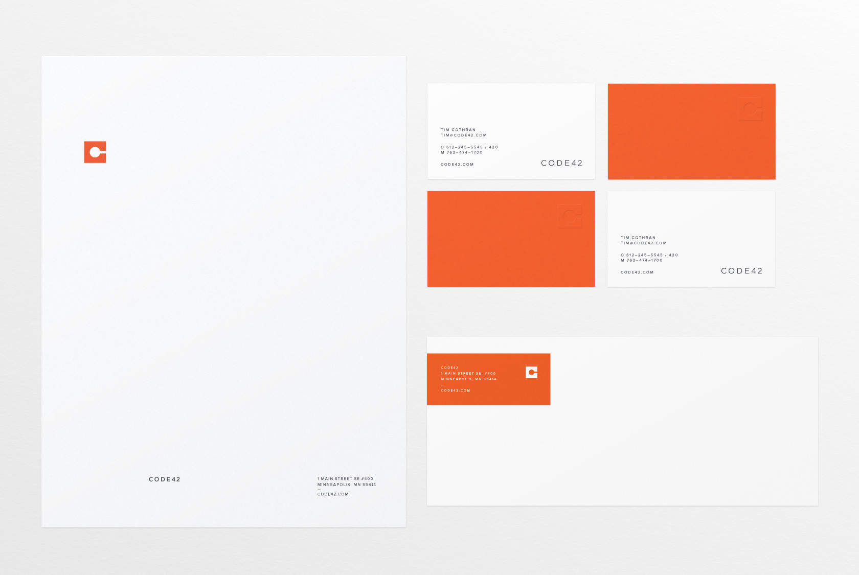 Code42 - Studio Anthony Lane - Logo, Branding and Identity Design ...