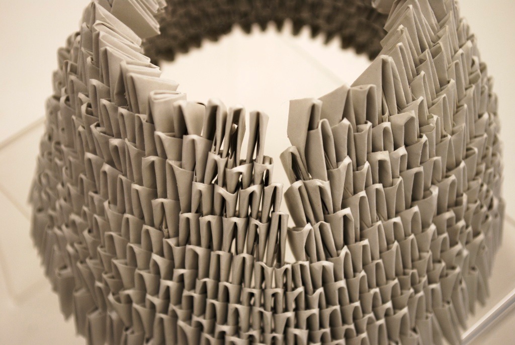 Barney Bubbles Paper Sculpture - Sian Beeton illustration & design.