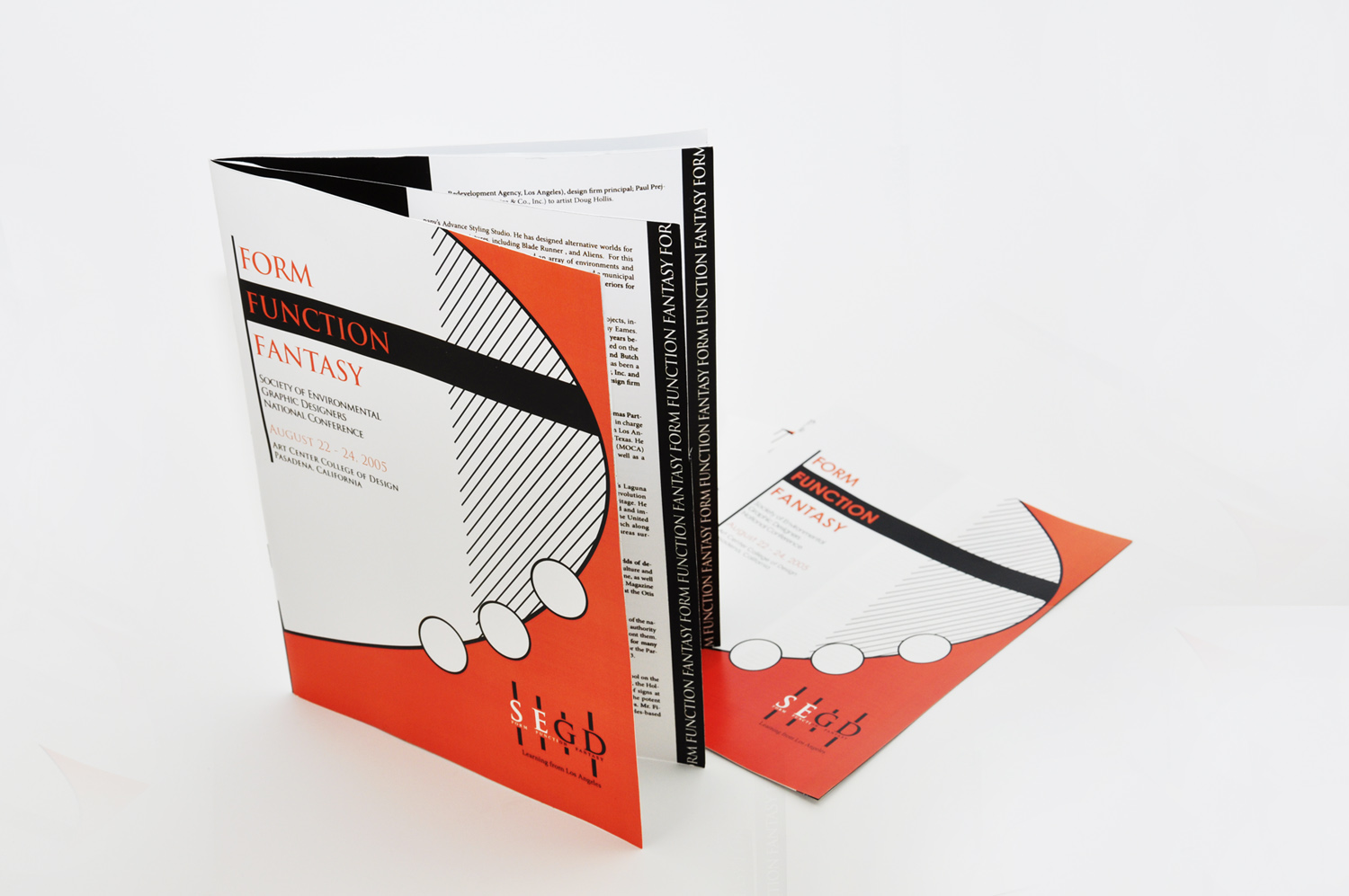 SEGD Graphic Design Conference Booklet - SARAH SCHRAMM