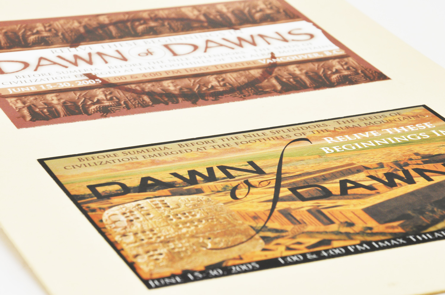 Dawn of Dawns Advertisement - SARAH SCHRAMM