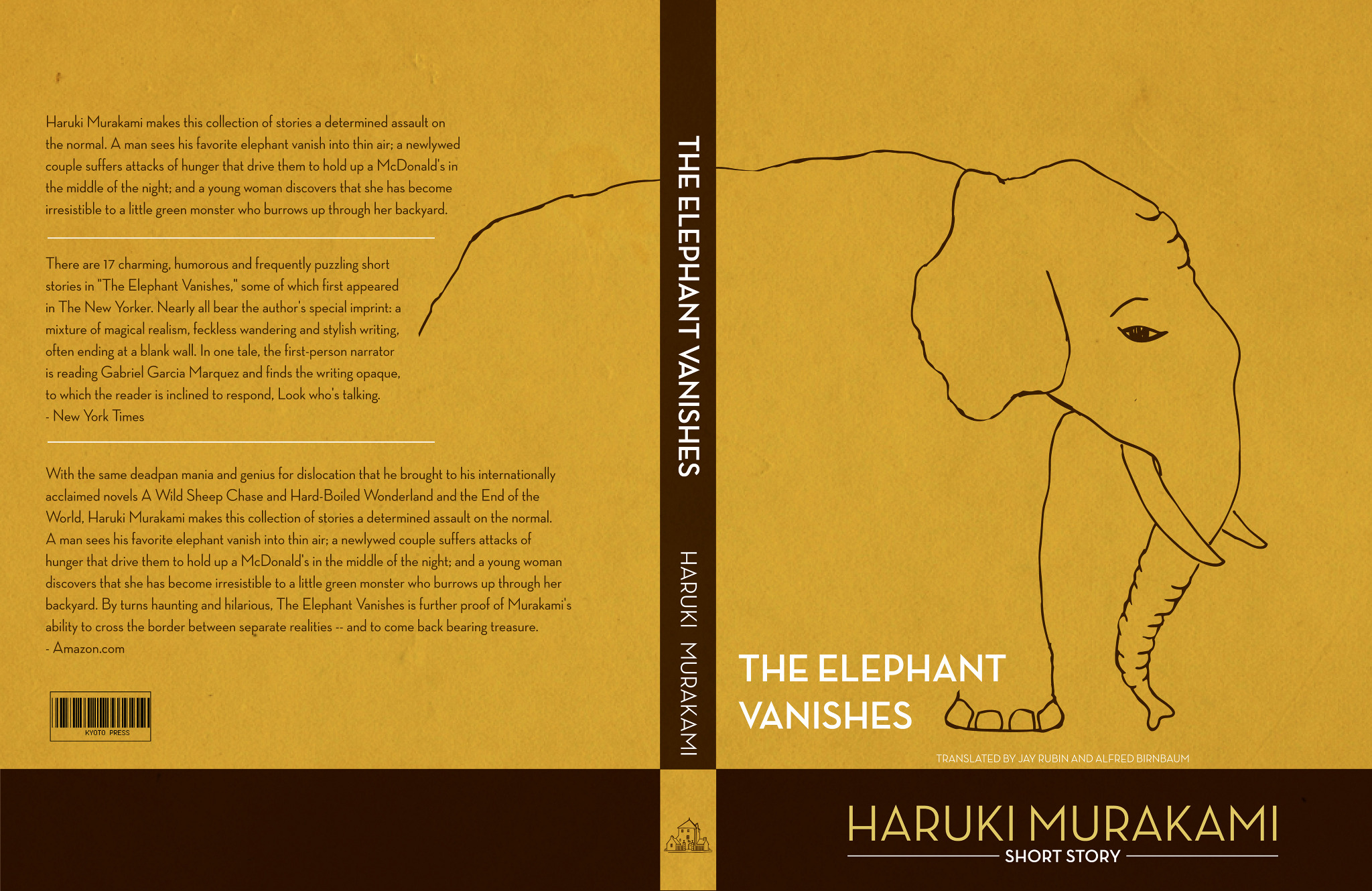Haruki Murakami book cover series - Sujatha Moraes - Graphic Designer