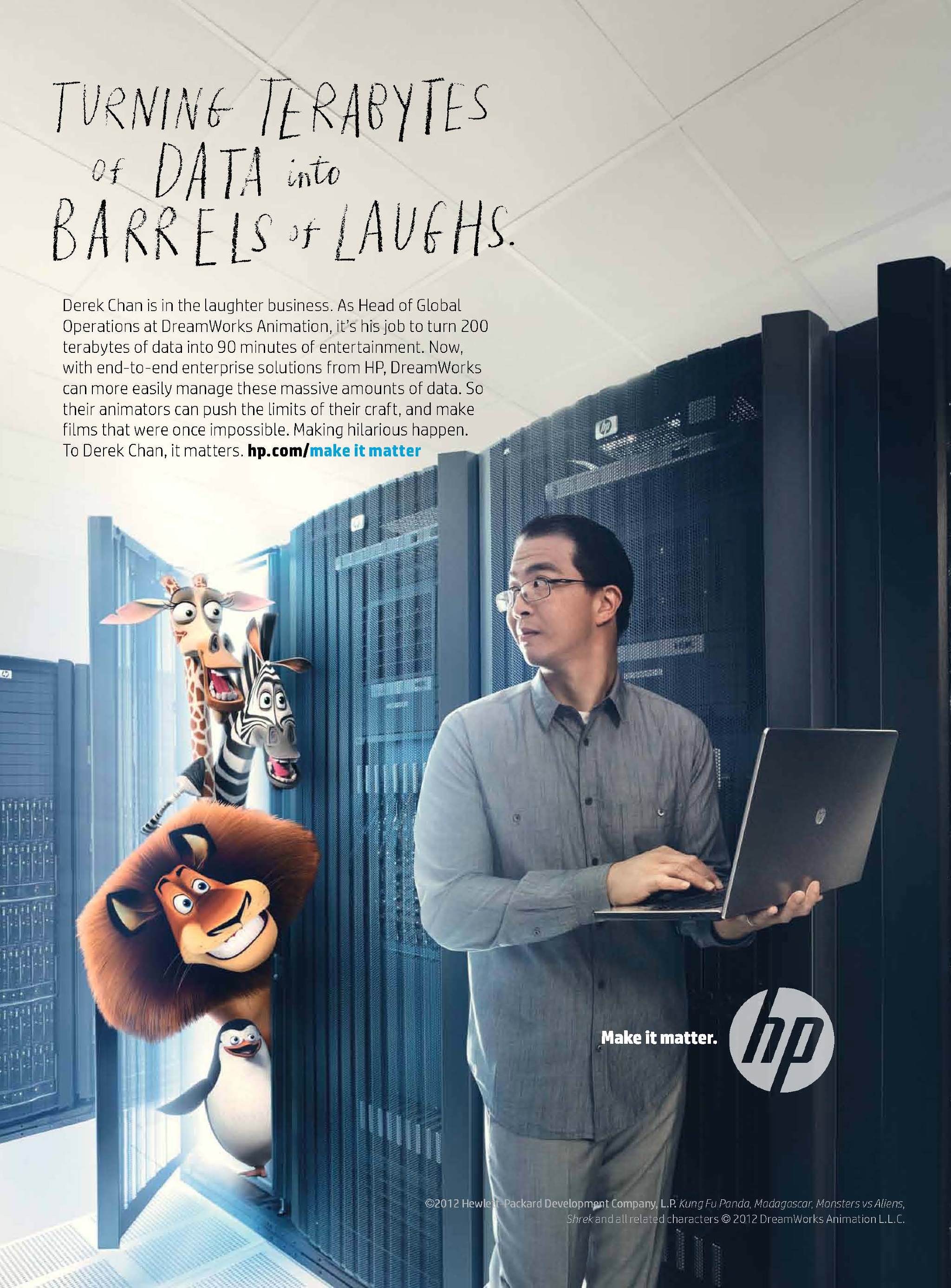 HP Dreamworks print - steven schroth copywriter