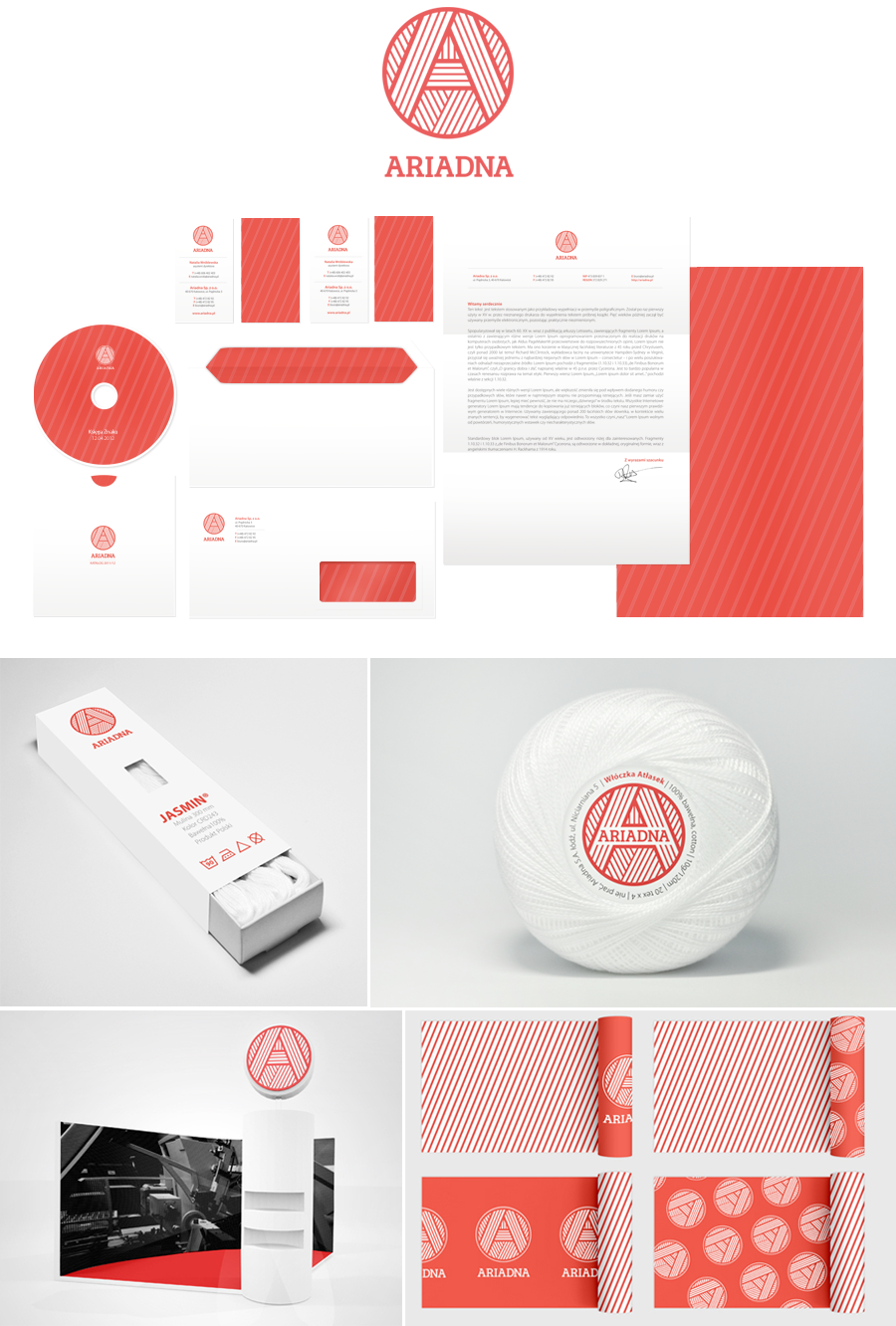 Visual Identity - Alicja Świerczek - graphic design portfolio