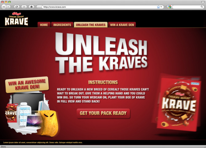 Kellogg's KRAVE - Tim Holden