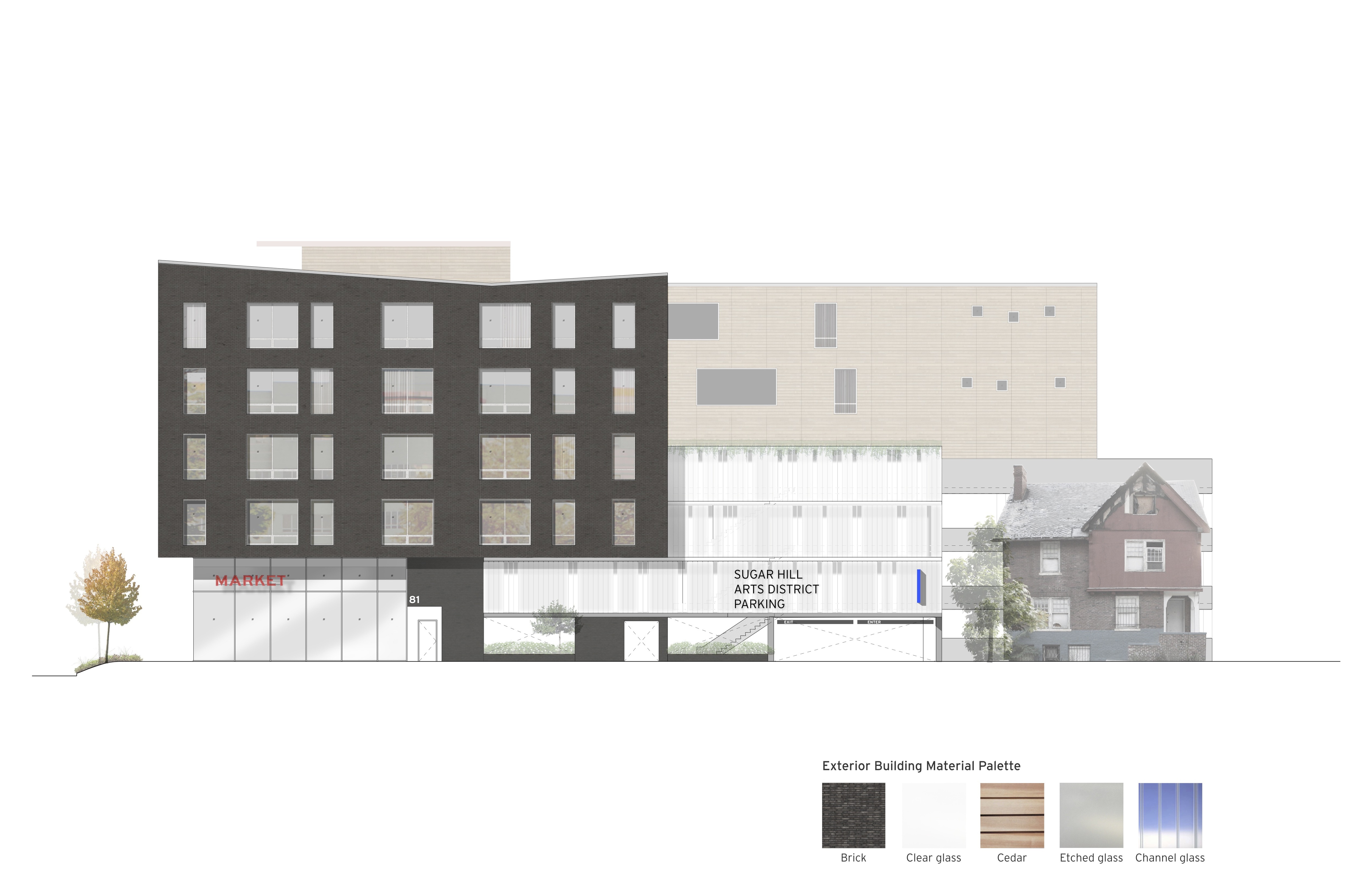 Sugar Hill Arts Building - M1DTW Architects