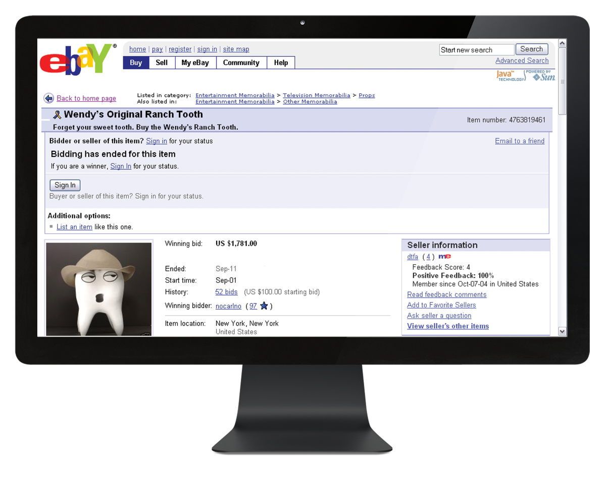 WENDY'S RANCH TOOTH - Marco Cignini