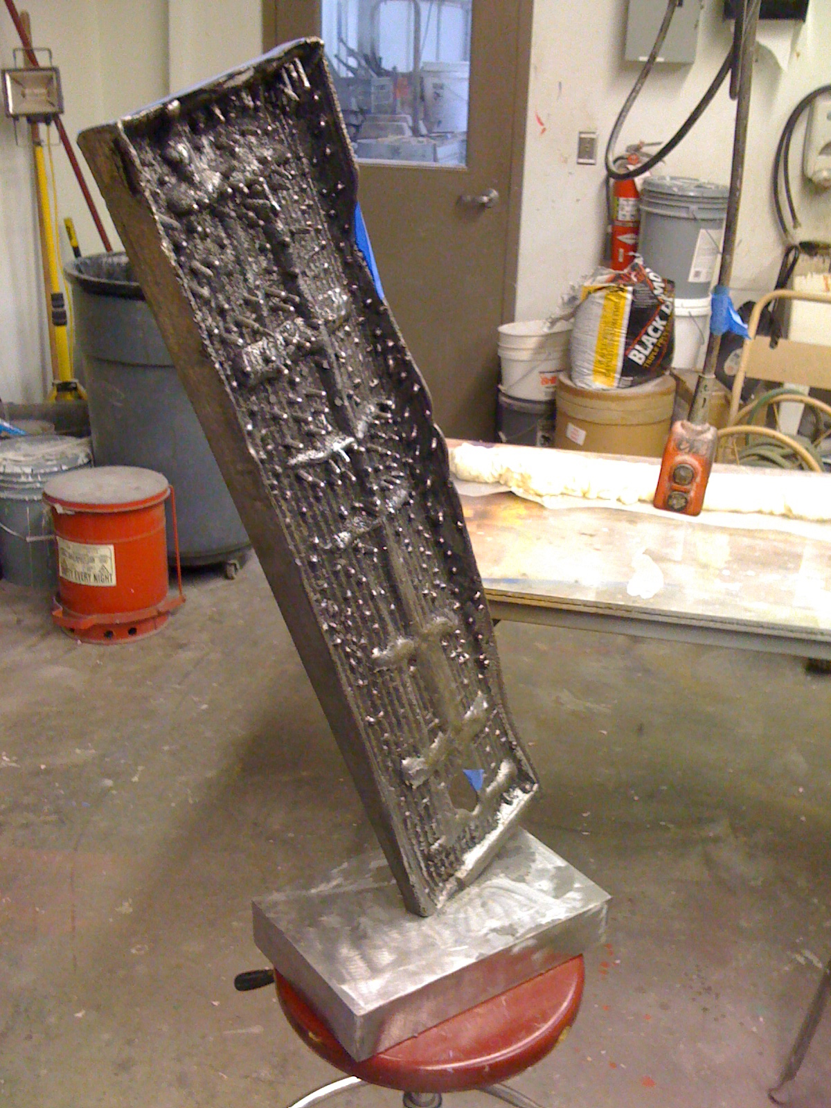 Metal Casting - Big Dude Sculpture