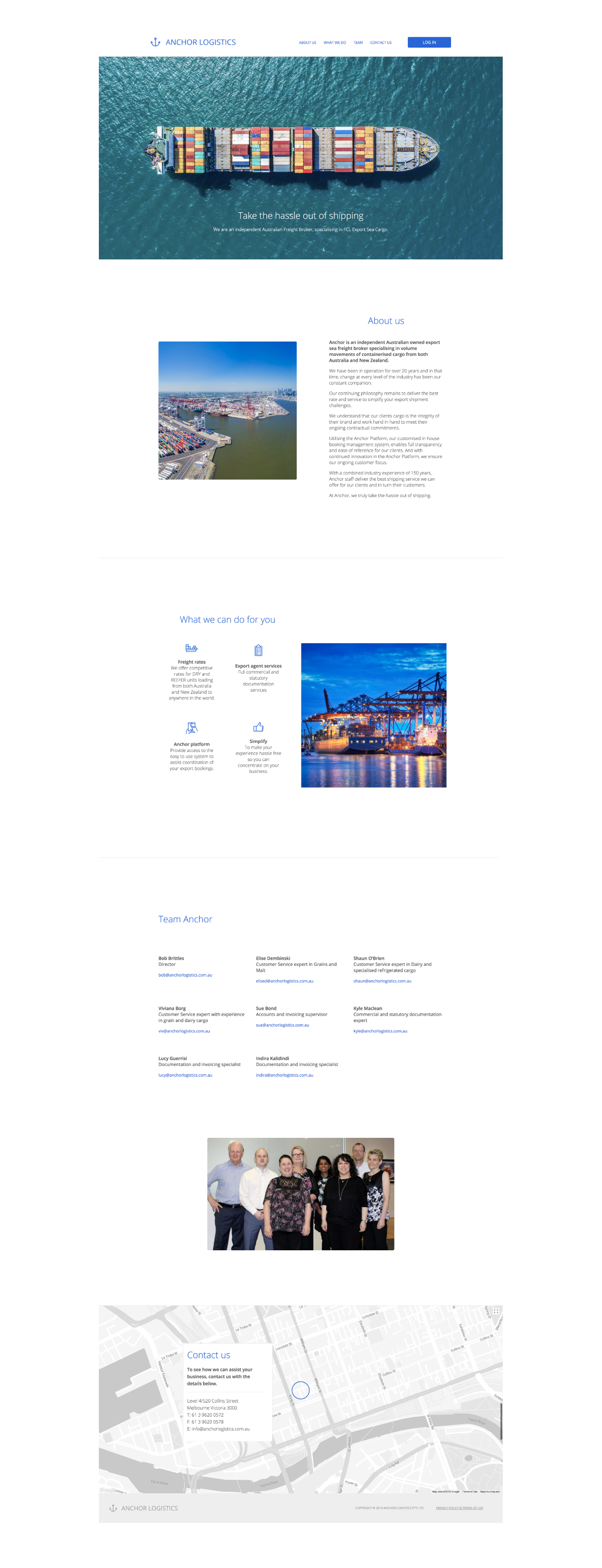 Anchor Logistics - osldesign