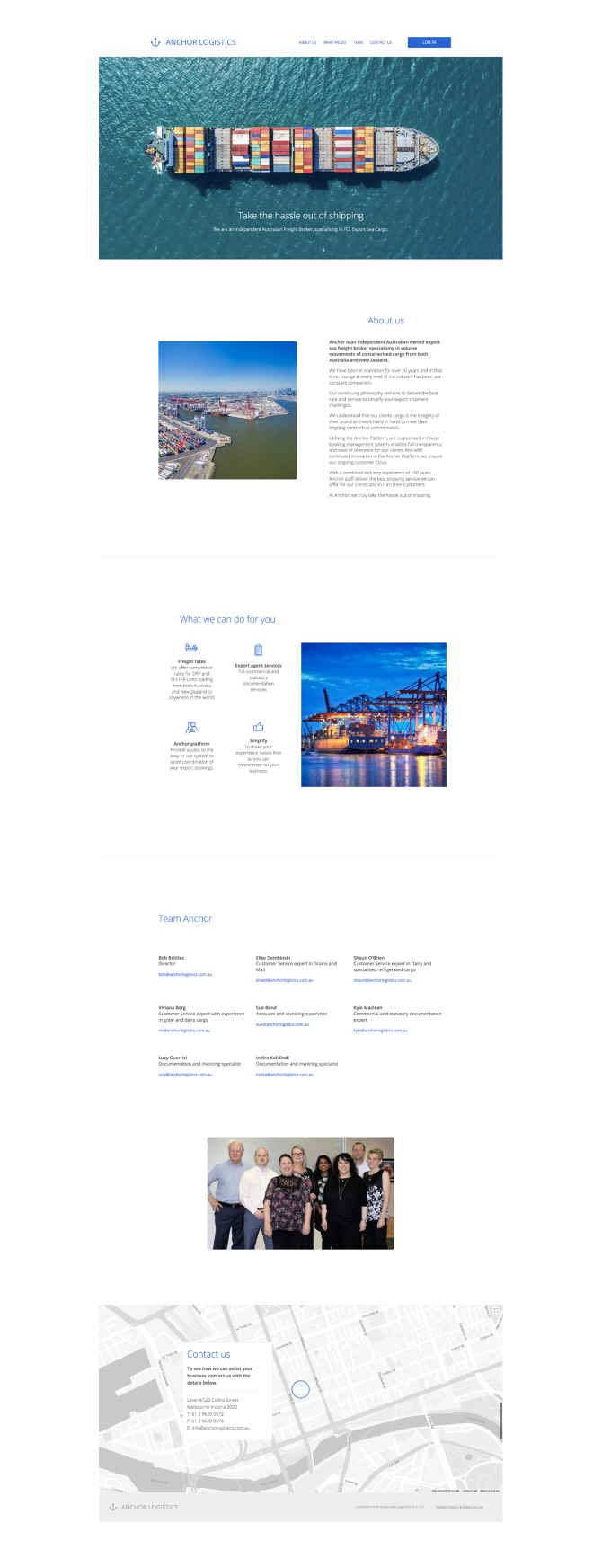 Anchor Logistics - osldesign