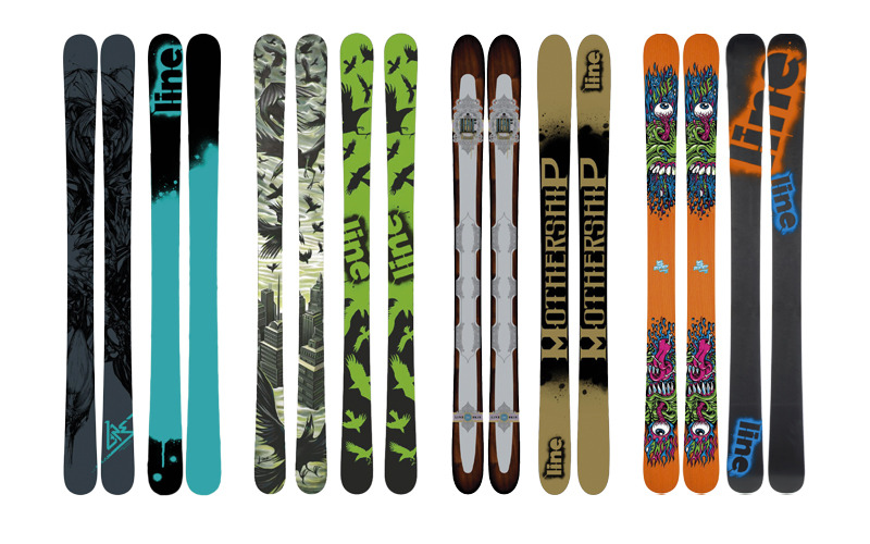 Line Skis - Portfolio of Niels Bertelsen - Graphic Design & Art Direction