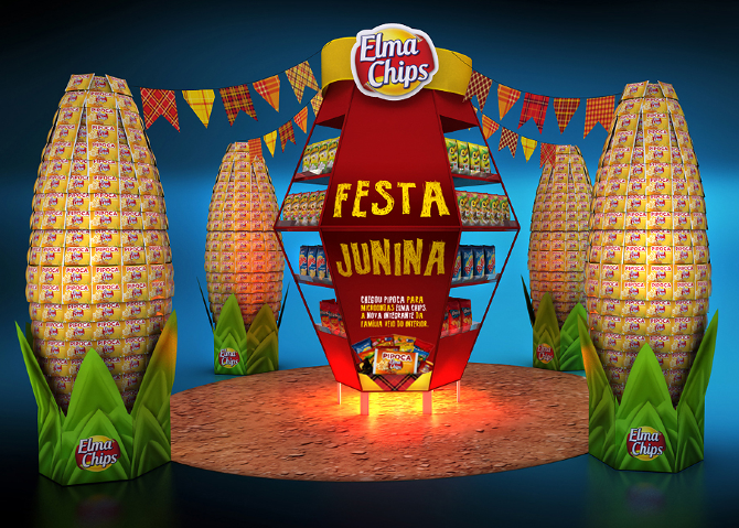 Lançamento Pipoca Elma Chips - nathacartolano