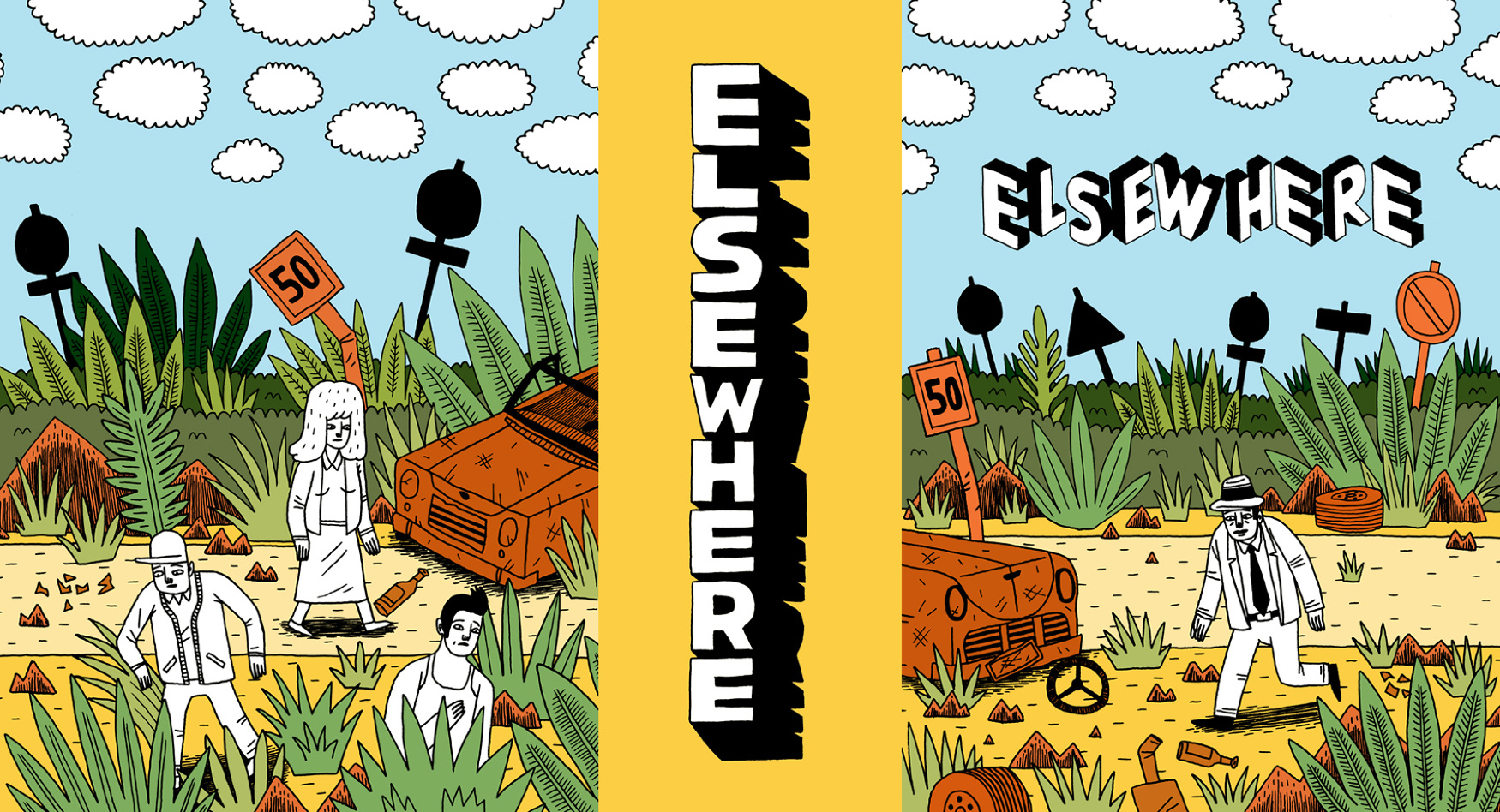 Elsewhere Books - Jack Teagle Illustration