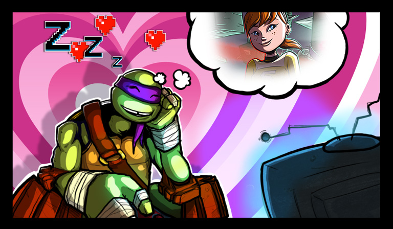 Tmnt April And Donnie