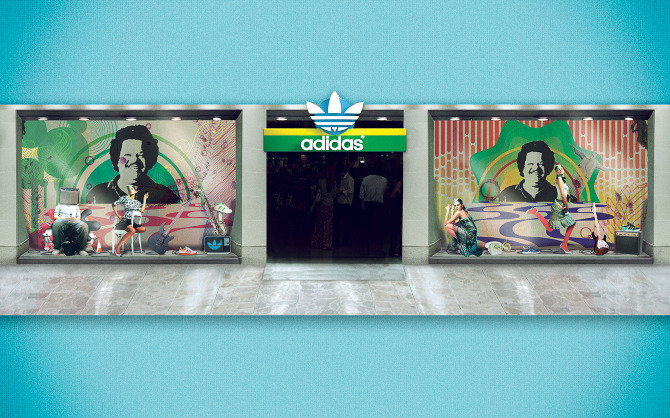 adidas Originals Window Display - Julio Santos