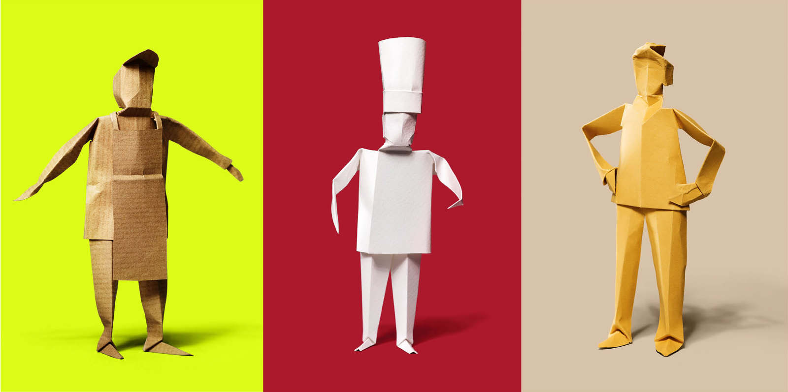 Origami figures - Rebecca Sutherland