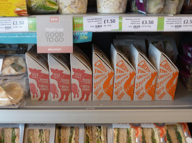 Waitrose Good to Go range - Rebecca Sutherland