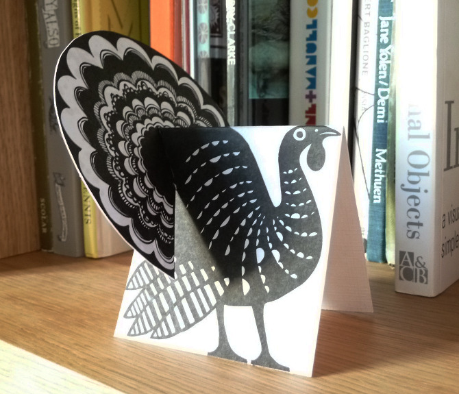 Turkey Christmas Card - Rebecca Sutherland