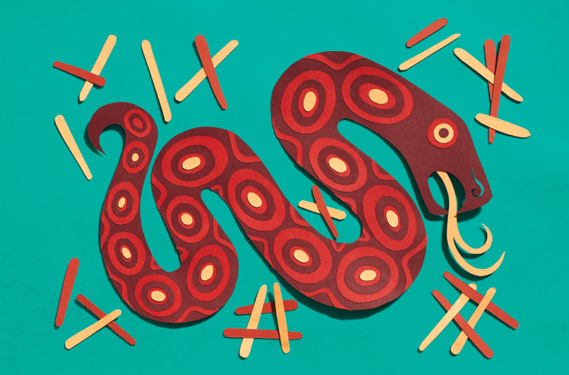 Lunar New Year of the Snake - Rebecca Sutherland