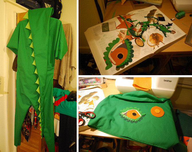 Lizard Costume - Emma Denby