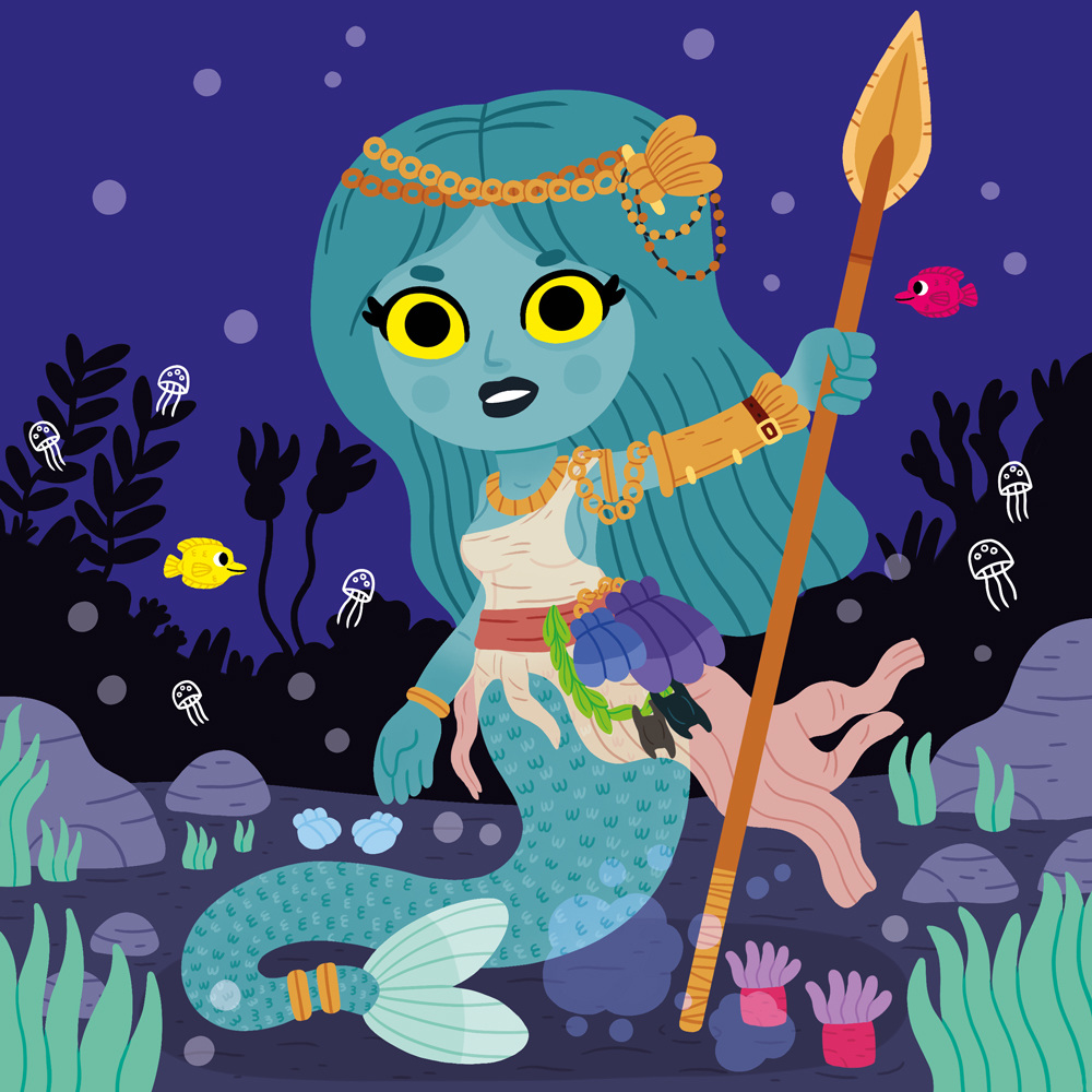 Siren - SAM RENNOCKS ILLUSTRATION