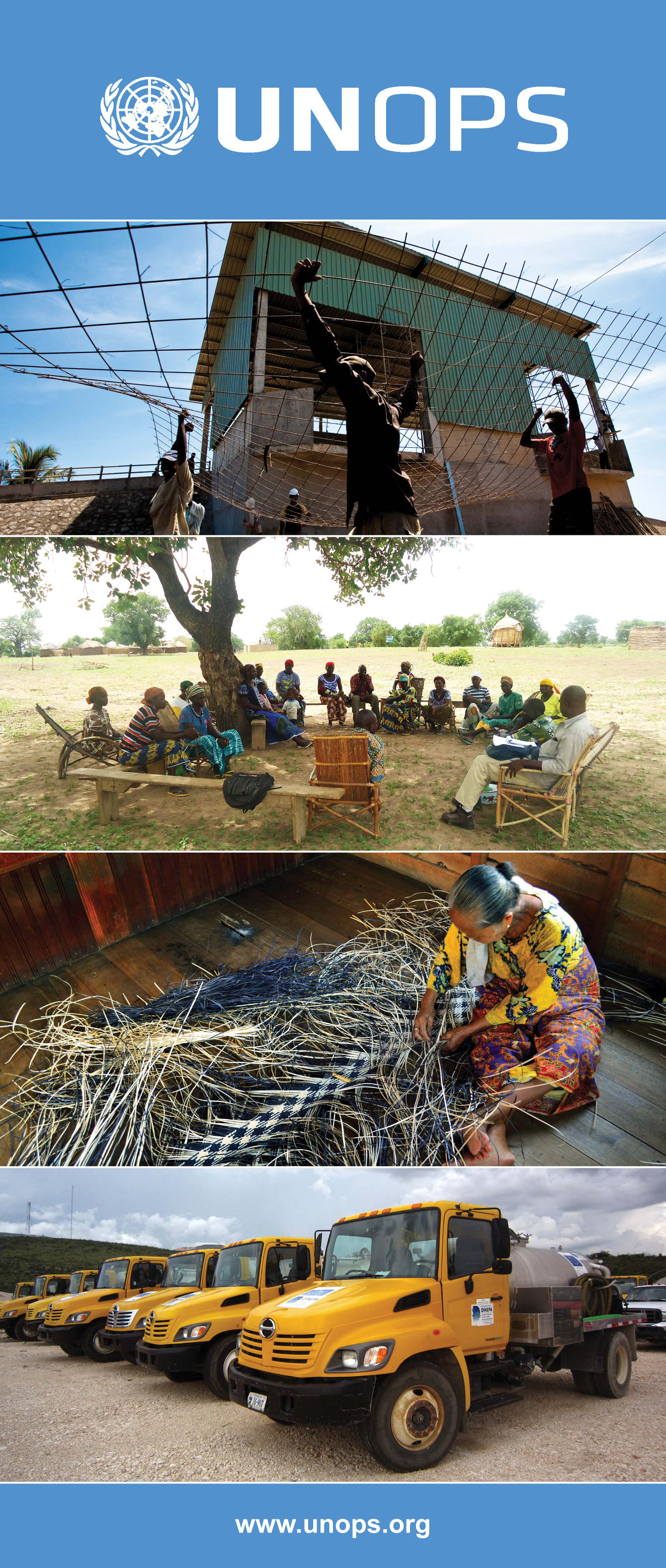 UNOPS: EVENT banner - Leonie Cicirello Design Archive